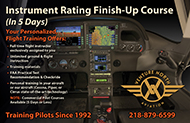 10 Day IFR Course | Instrument Rating Course | Venture North Aviation, LLC