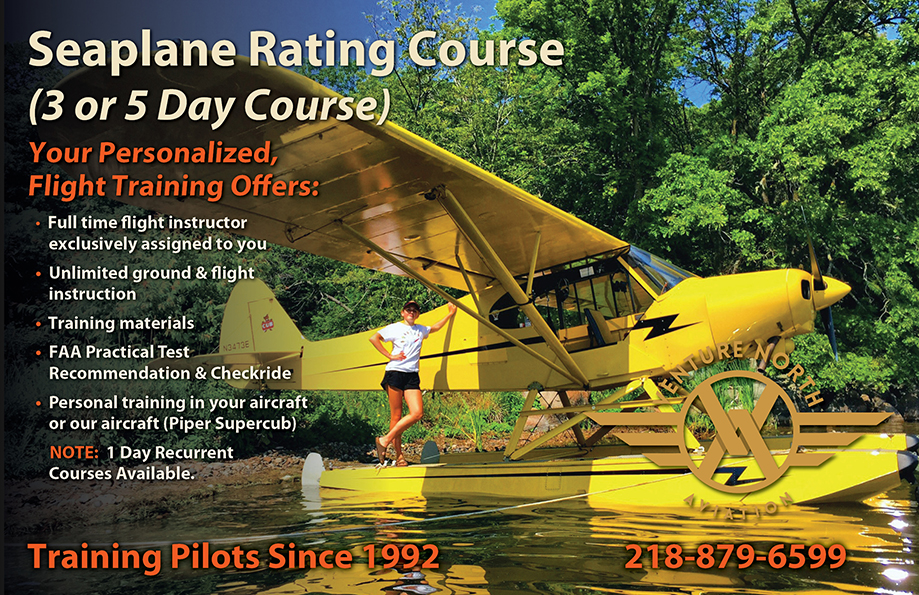 3 Day Seaplane Rating Training | Cloquet, Duluth MN | Venture North ...